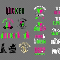 Wicked Svg - Etsy