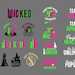 Wicked Movie, Elphaba, Glinda, Svg, EPS, DFX, PNG, Cricut, Digital ...