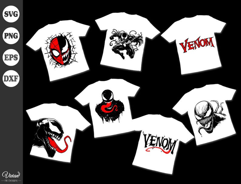 Venom, Movie, Svg, EPS, DFX, PNG, Cricut, Digital Download - Etsy Canada