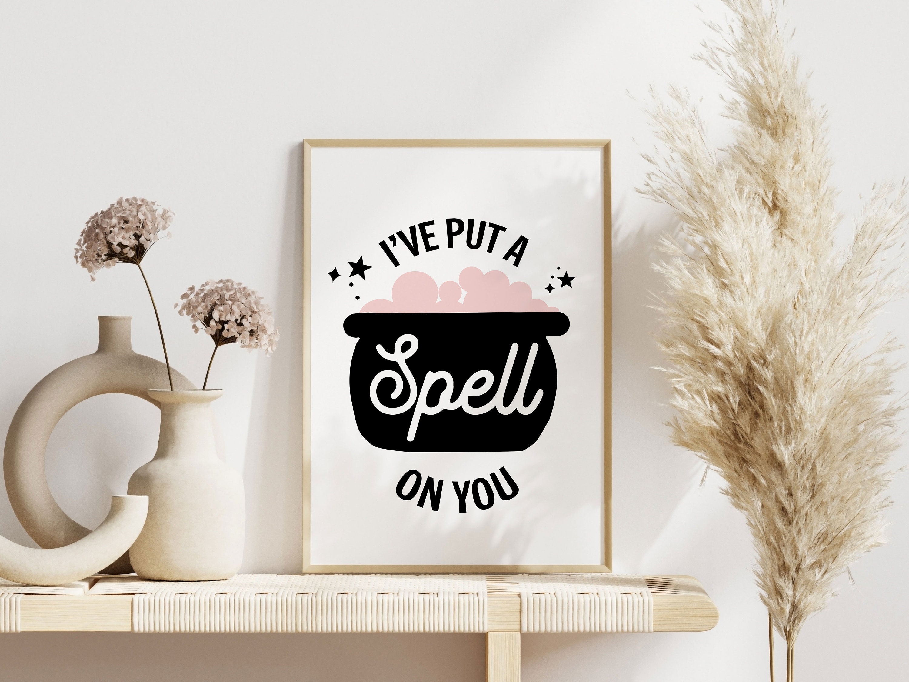 I've Put a Spell on You Cute Halloween Print, Kids Halloween Decor ...
