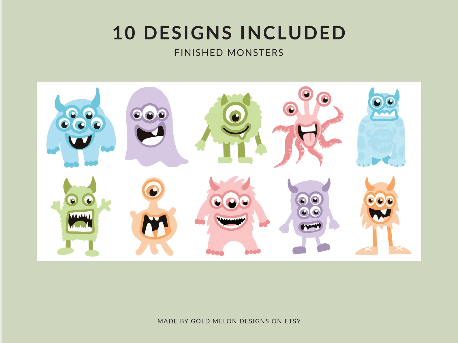 Monster Cut and Paste Activity: Halloween Craft (digital Download) - Etsy