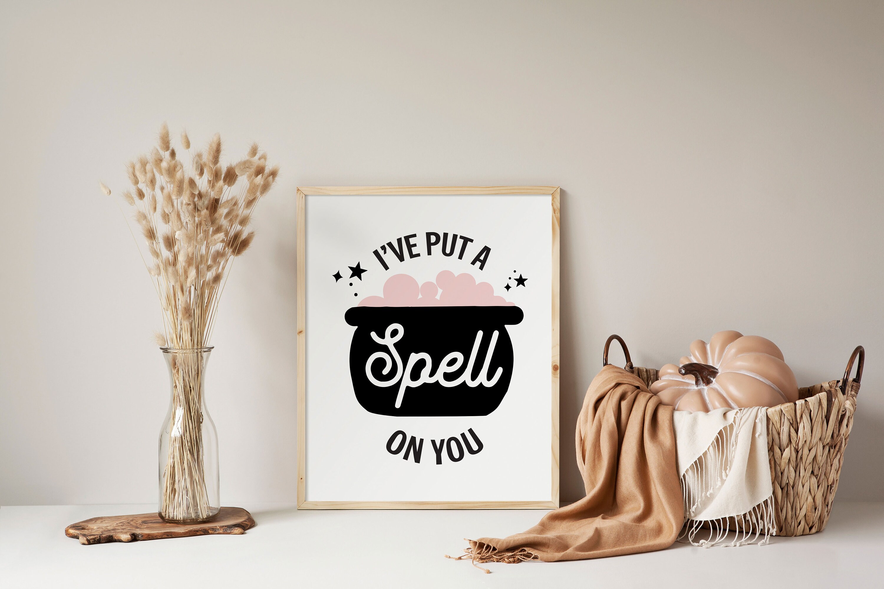 I've Put a Spell on You Cute Halloween Print, Kids Halloween Decor ...