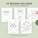 Coloring Pages Cute Monster Printable | Coloring Sheet for Kids ...