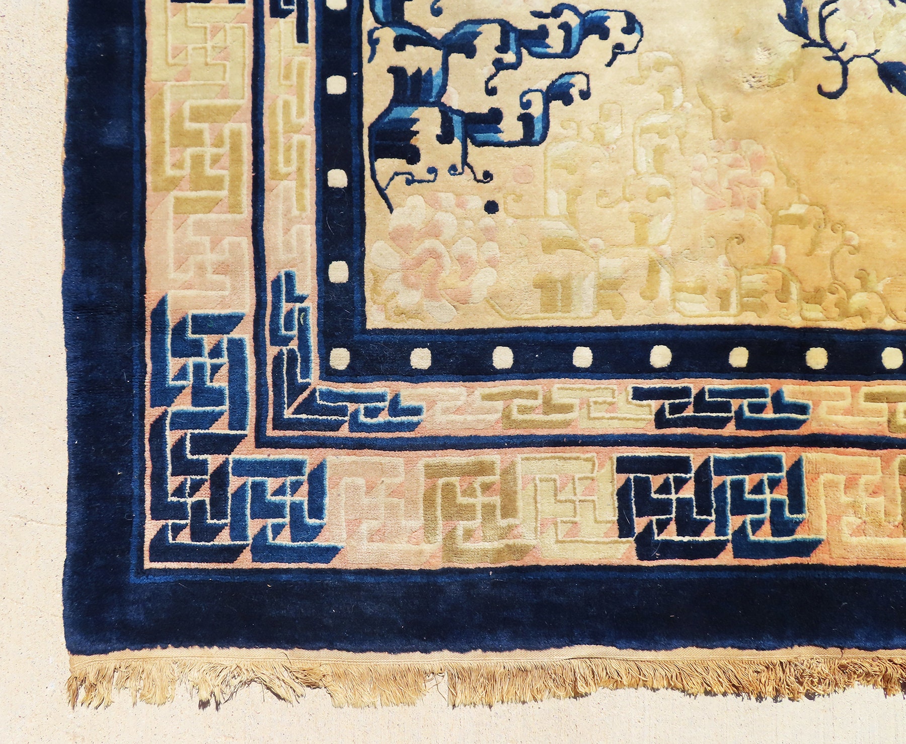 Antique Absolutely Gorgeous 1880 Chinese Rug in Great - Etsy