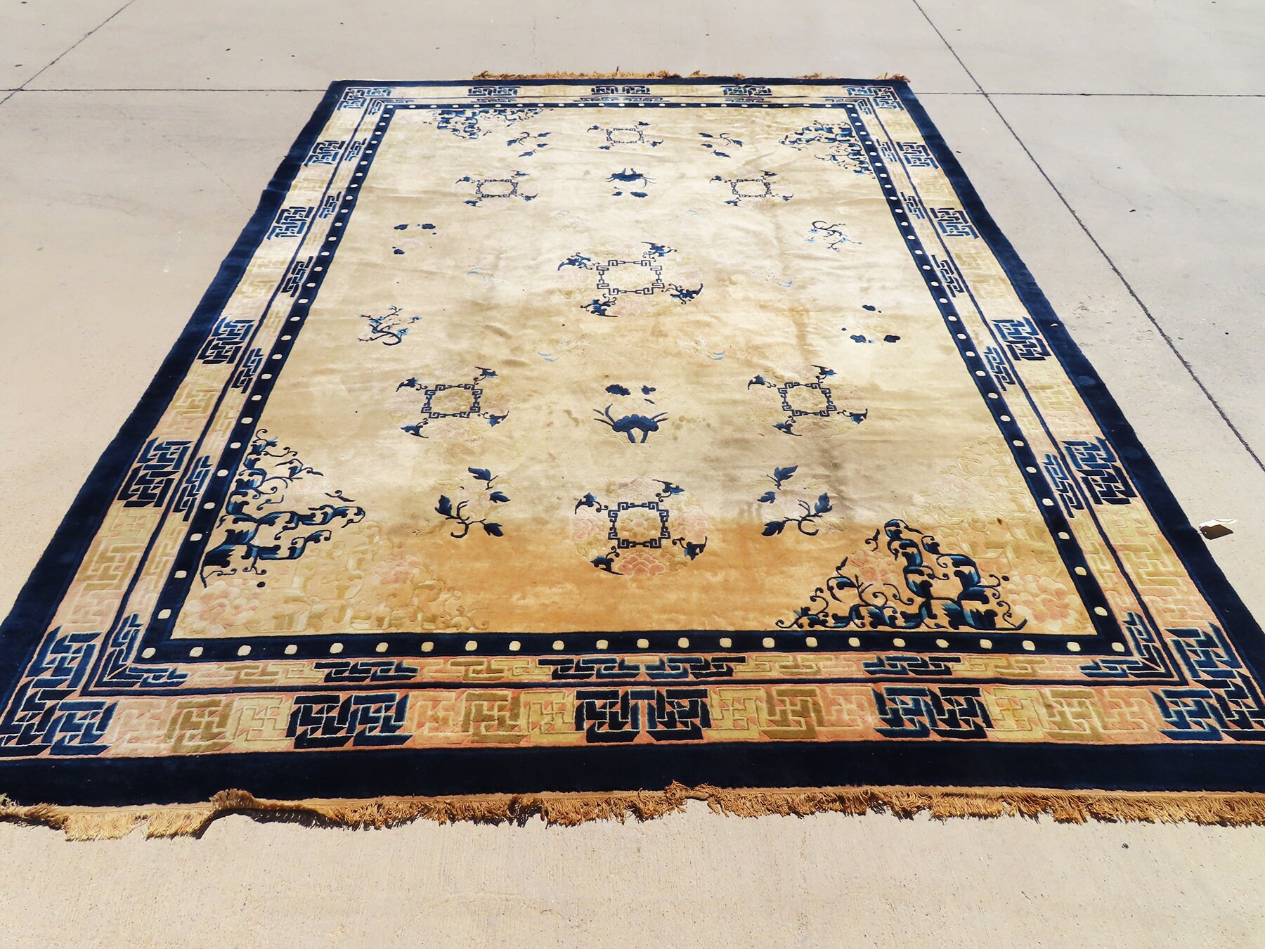 Antique Absolutely Gorgeous 1880 Chinese Rug in Great - Etsy