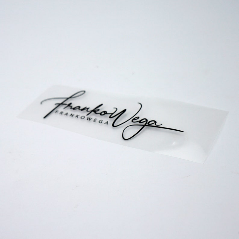 250pcs Custom Heat Press Labels for Clothing Custom Heat Seal - Etsy