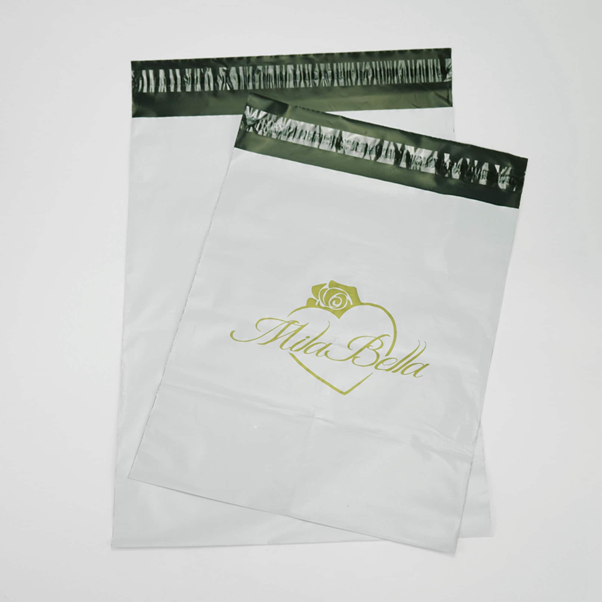 300pcs Custom 11"x17" Poly Mailers, Gift Shipping Bags, Custom Logo ...