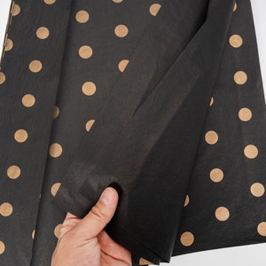 1000pcs Custom Black Tissue Paper, Custom Printed Tissue Wrapping Paper ...