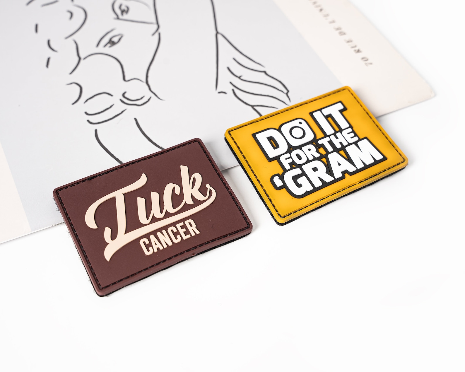 3D PVC Rubber Patch, Morale Patch, Custom Rubber Patch, Iron on Patch ...