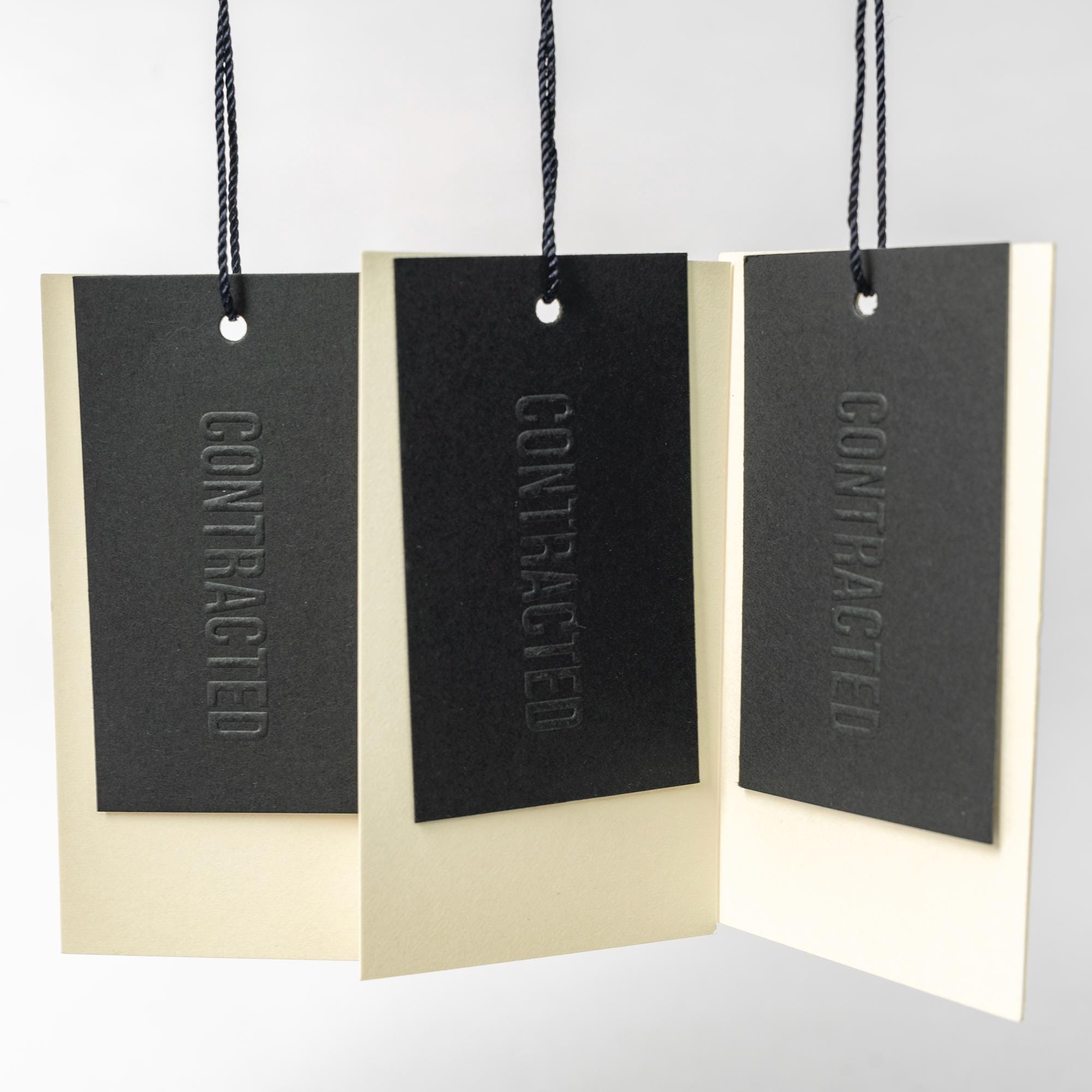 Custom Printed Logo Luxury Hanging Labels Logo Tags Clothing Hang Tag ...