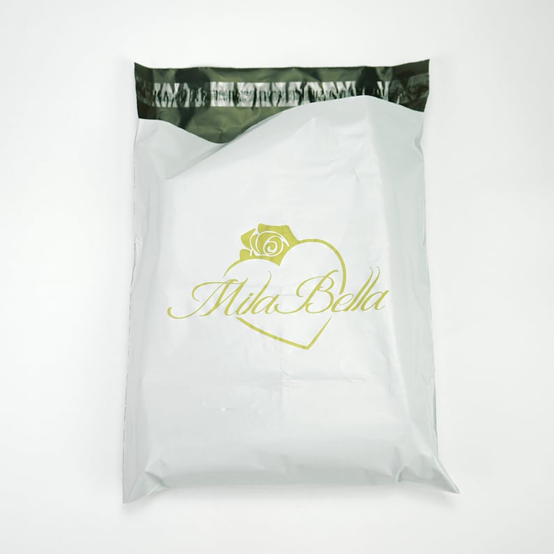 300pcs Custom 11"x17" Poly Mailers, Gift Shipping Bags, Custom Logo ...