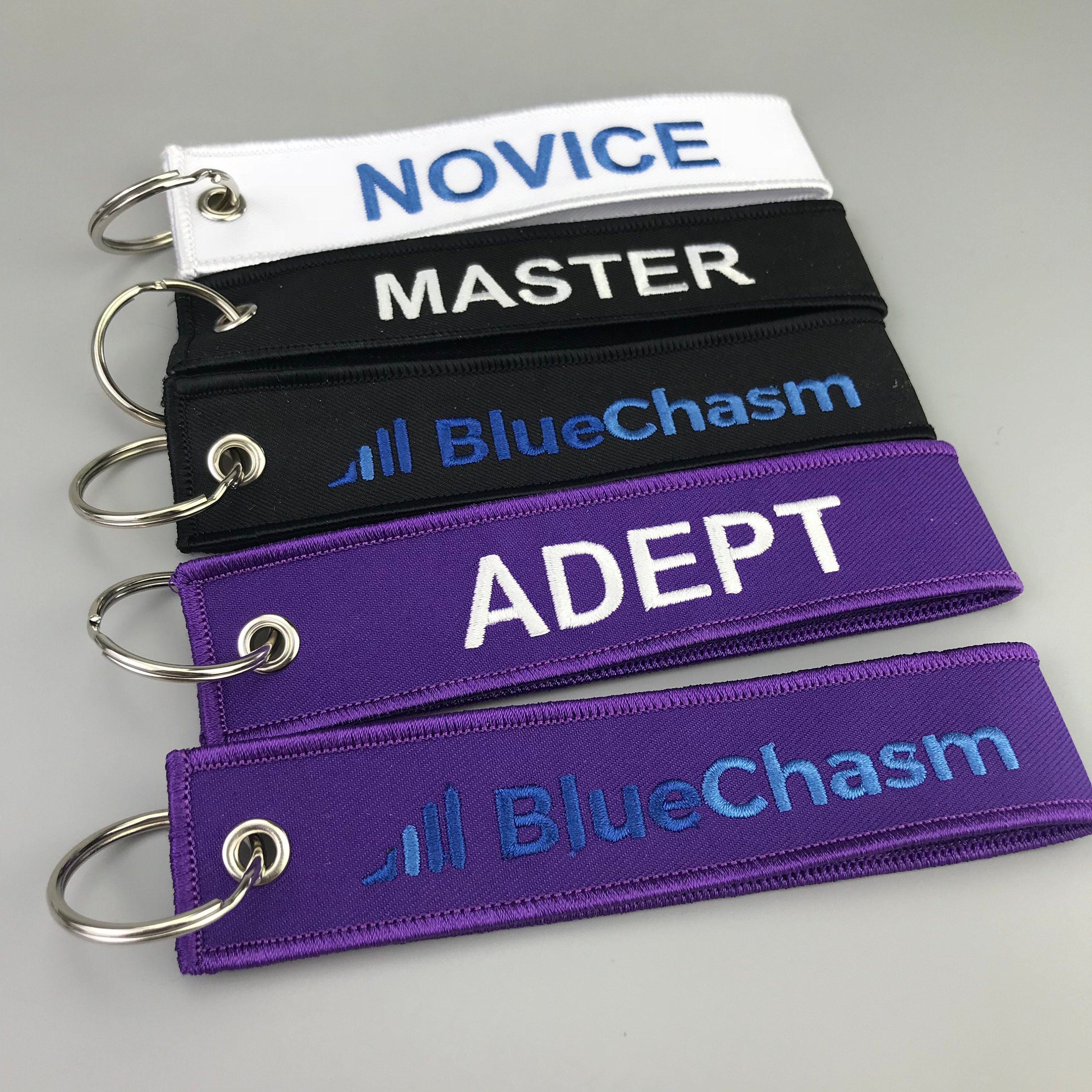 200 Custom Embroidery Key Chain, Key Attachment Tag, Flight Key Chain ...