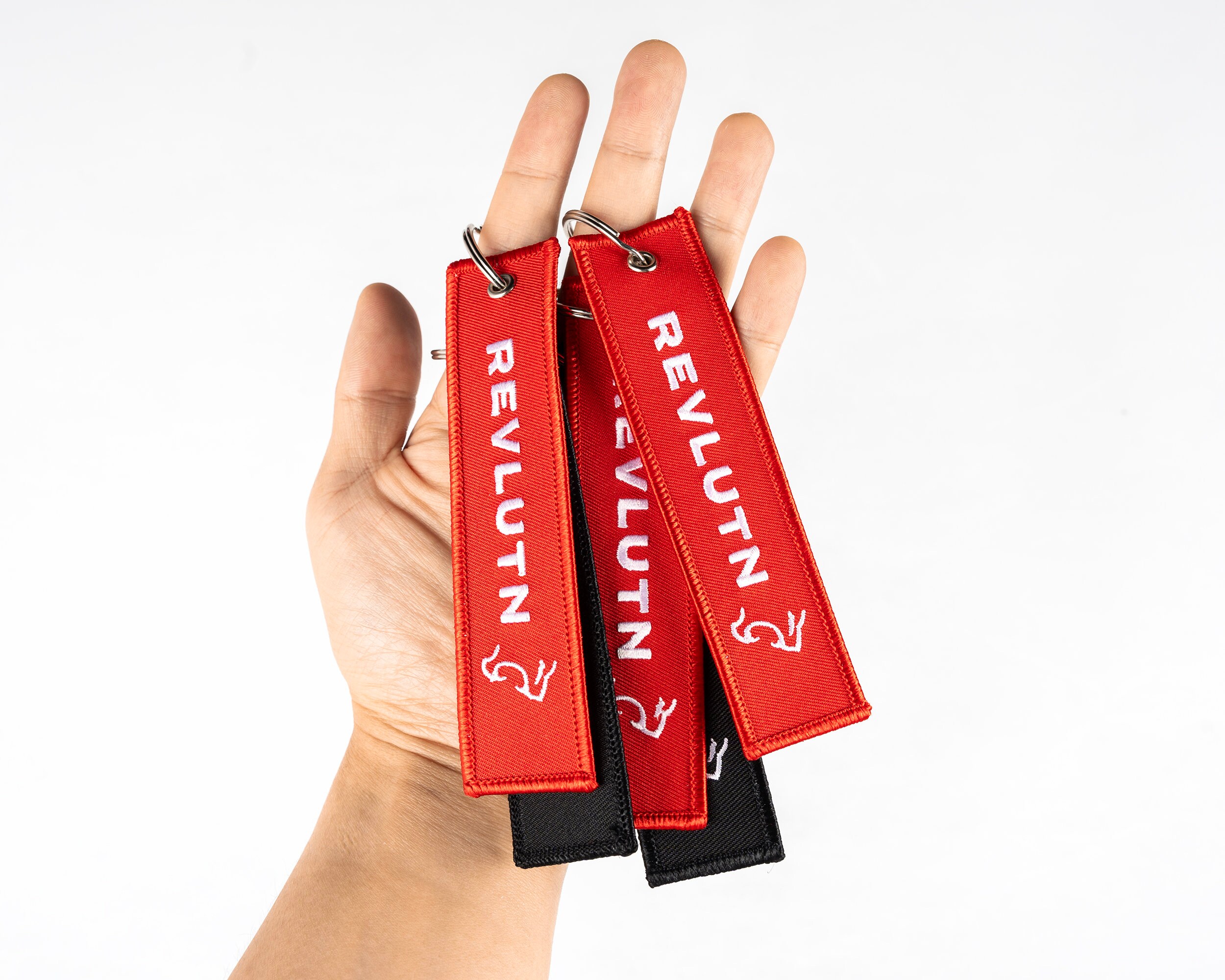 25pcs Custom Embroidery Key Chains, Custom Key Tags, Custom Keychain ...