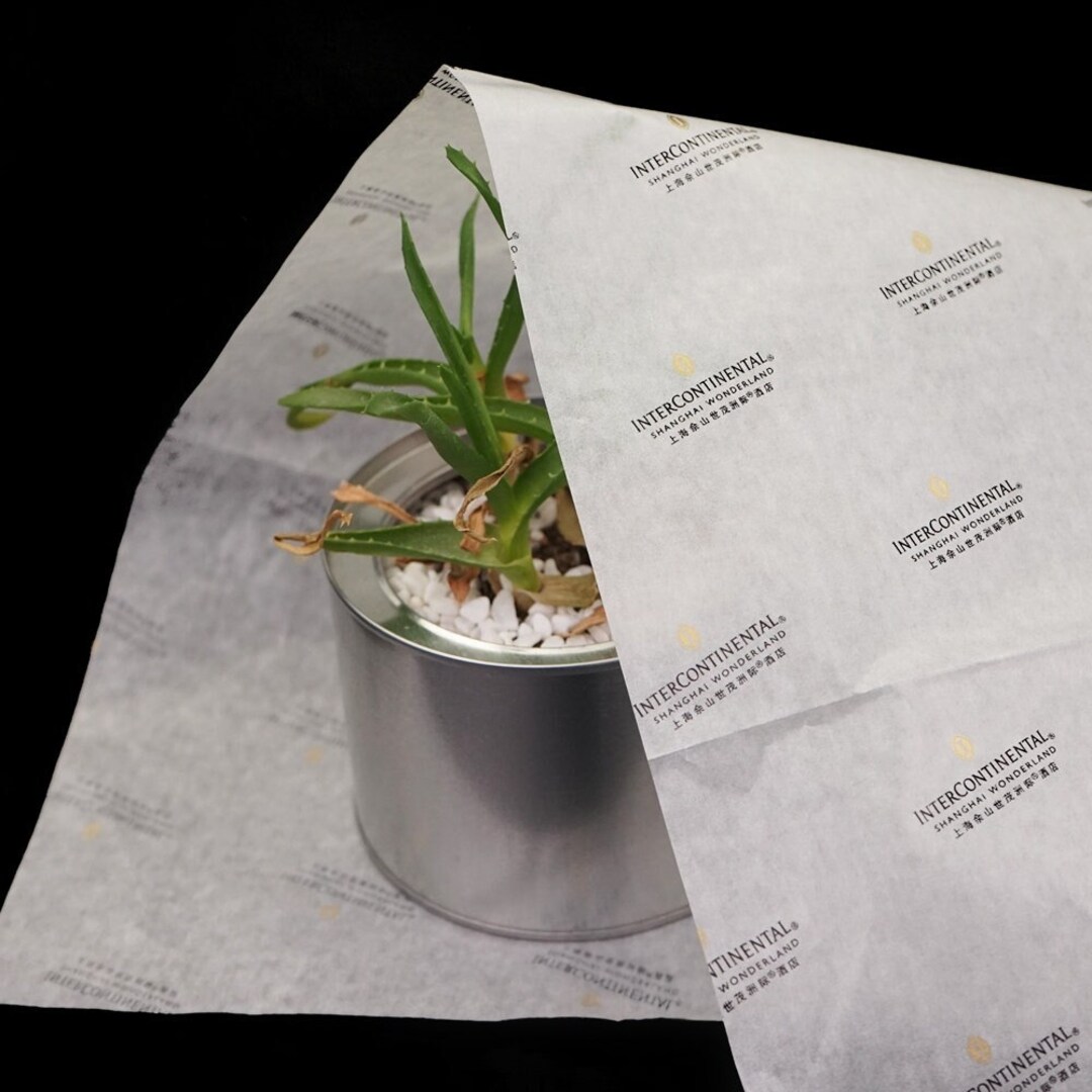 100 Custom Tissue Paper, Logo Tissue Paper, Gift Wrapping Paper ...