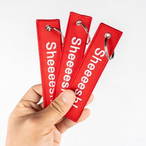 25pcs Custom Embroidery Key Chains, Custom Key Tags, Custom Keychain ...