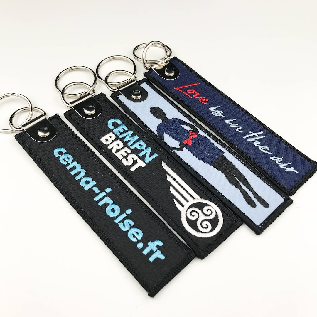 50 Pieces Custom Flight Tags/keychains, Custom Flight Keytag, Name ...