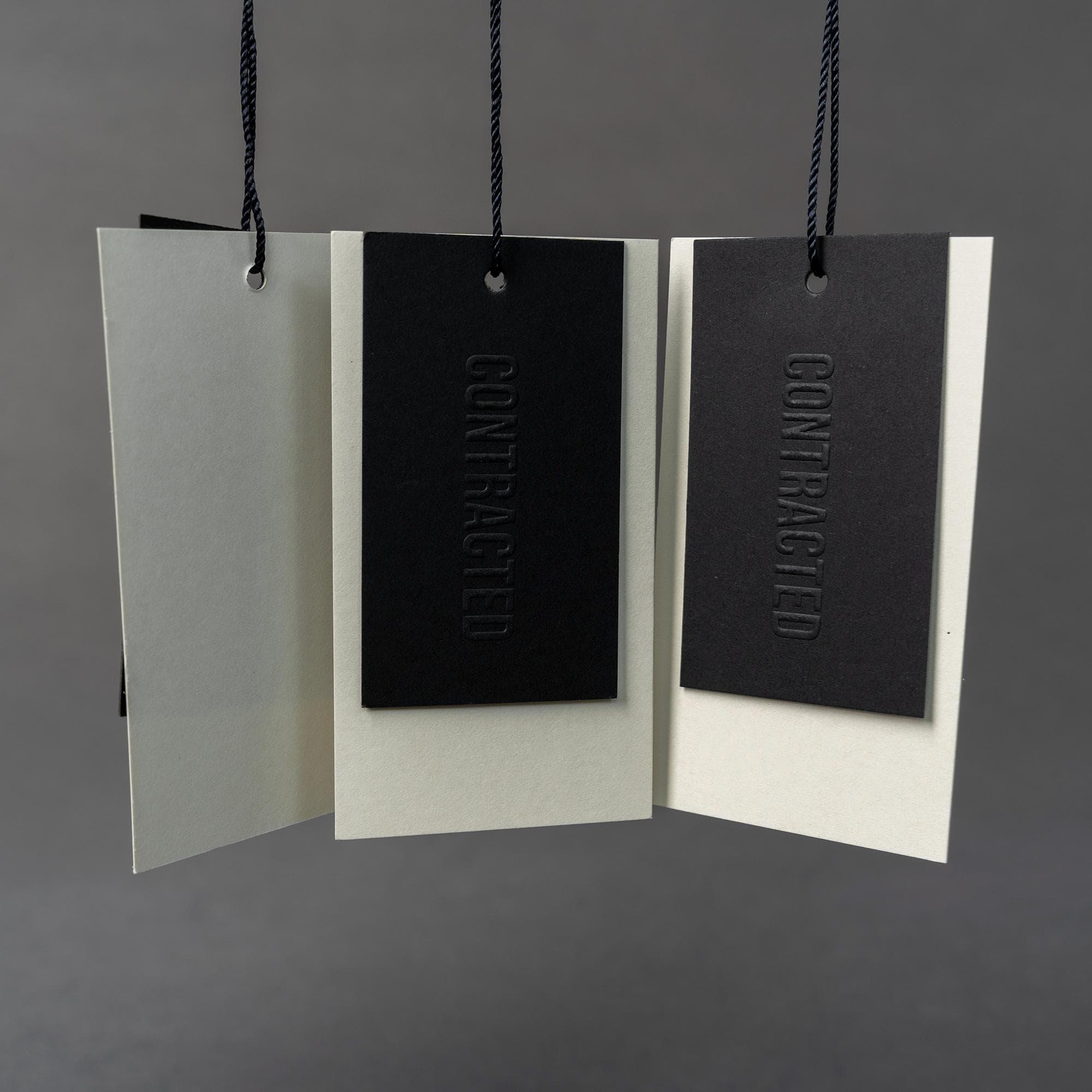 Custom Printed Logo Luxury Hanging Labels Logo Tags Clothing Hang Tag ...