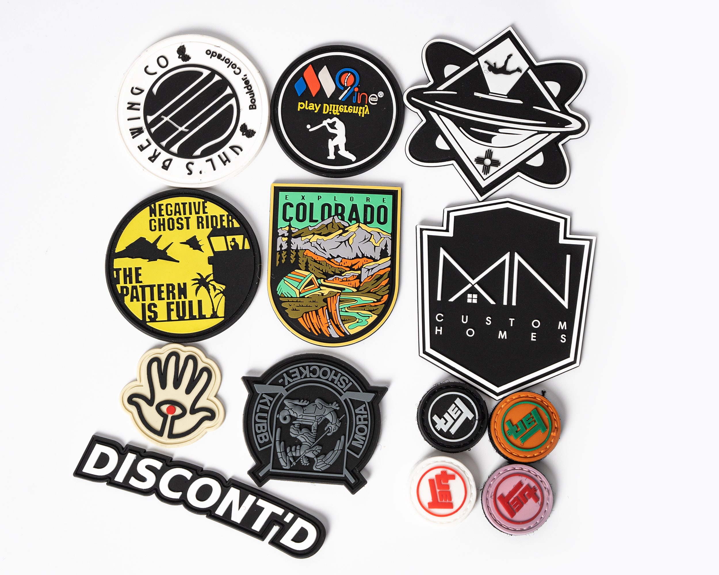 3D PVC Rubber Patch, Morale Patch, Custom Rubber Patch, Iron on Patch ...