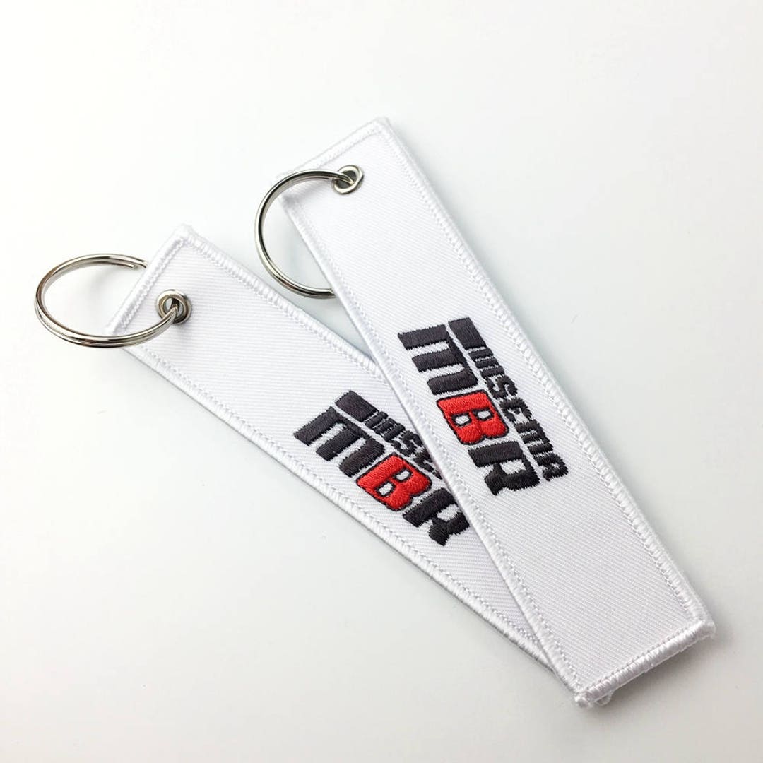 300 Airplane Keychains, Custom Embroidered Keychain, Custom Fabric ...