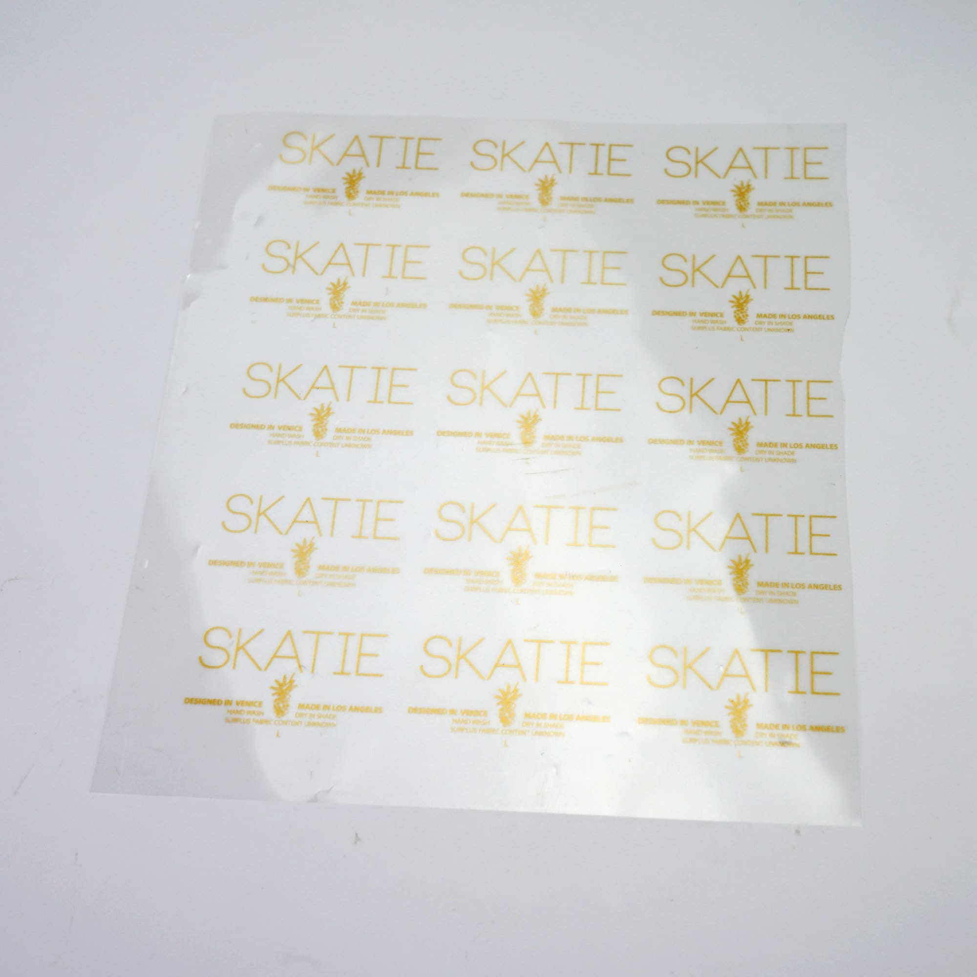 250pcs Custom Heat Press Labels for Clothing Custom Heat Seal - Etsy Canada