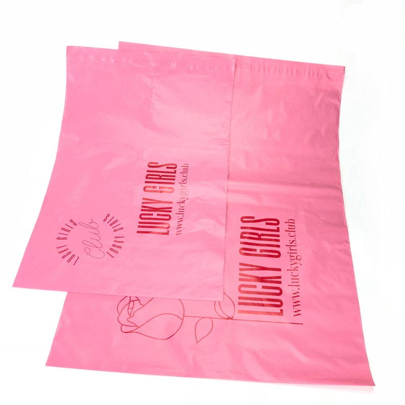 500 Custom Logo Colored Poly Mailers Courier Storage Postal - Etsy