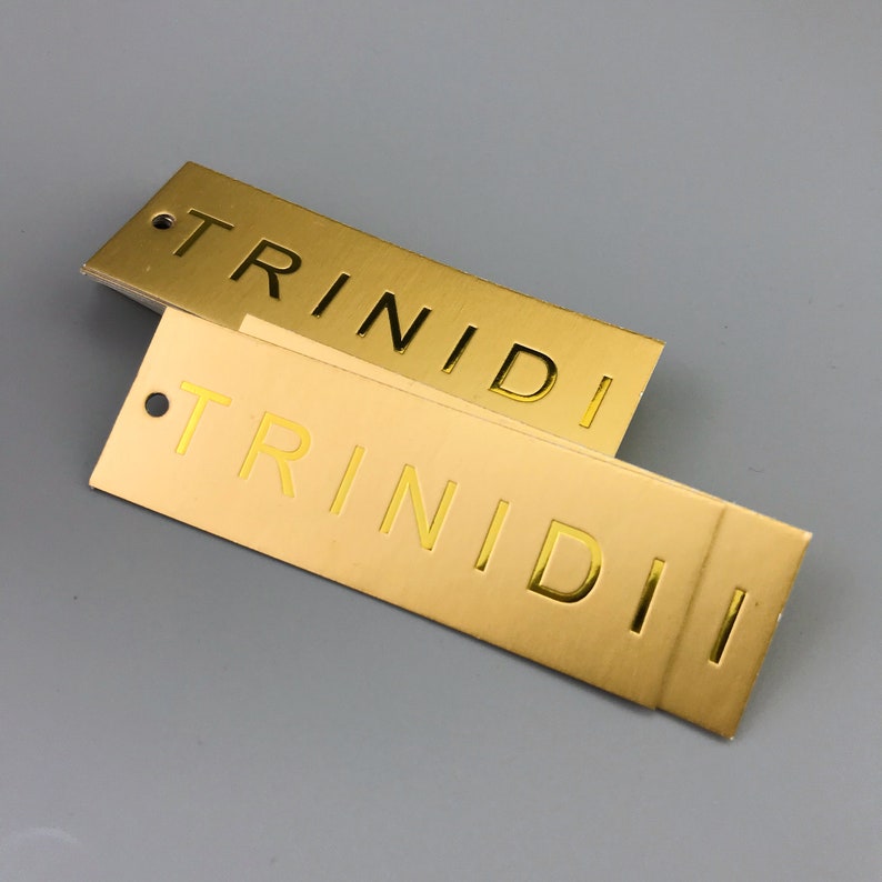 300pcs Wedding Favor Tags, Wedding Tags, Gold Foil Tags, Thank You ...