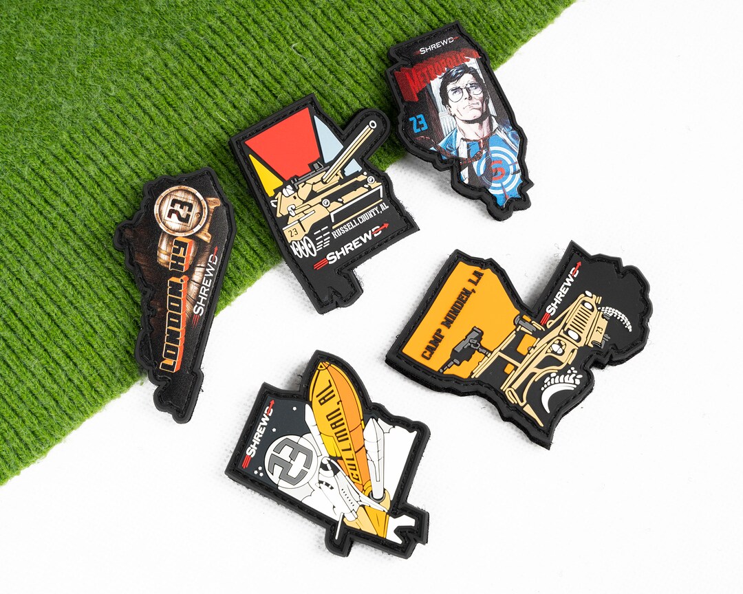 Custom PVC Rubber Patch, Custom PVC Badges, Private Logo Sew on Garment ...