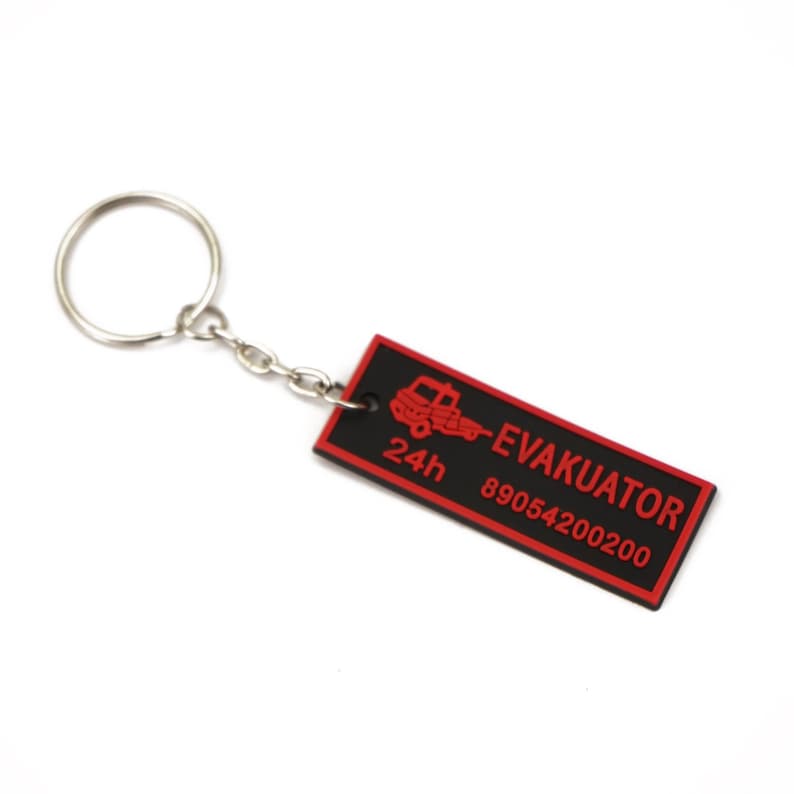 50 Personalized Rubber Tags Custom Rubber Keychain Rubber - Etsy