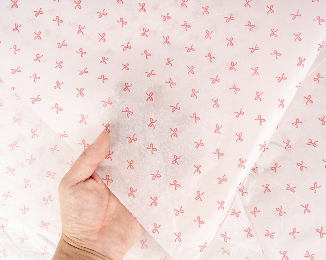 Custom Pink Tissue Paper, Tissue Paper, Wrapping Paper, Personalised ...