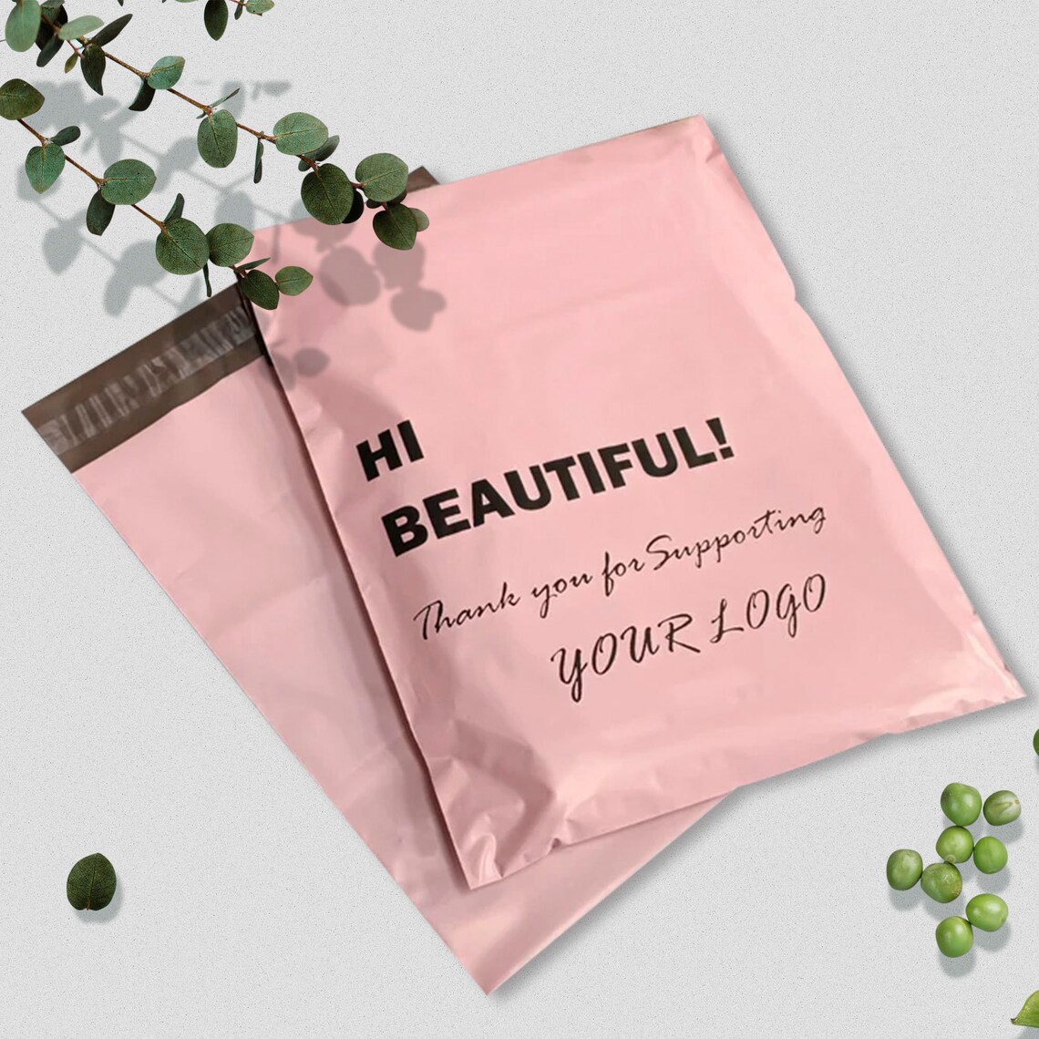 300 Pale Pink Poly Mailers Self Sealing Envelopes Shipping - Etsy