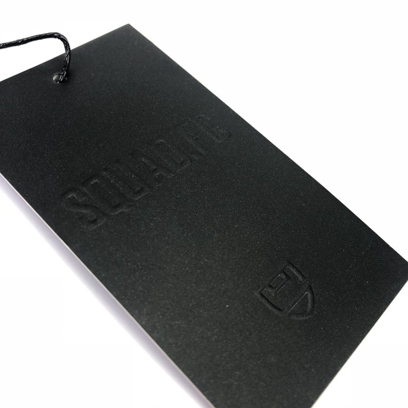 200pcs Custom Logo Embossed Hang Tags, Price Tag, Printed With Your ...