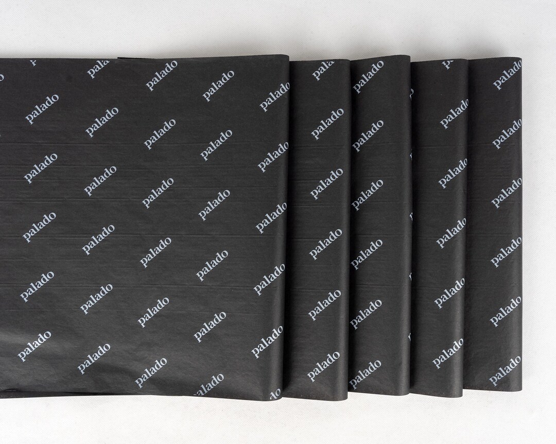 Custom Tissue Paper, Black Wrapping Paper, Tissue Paper for Gifts ...