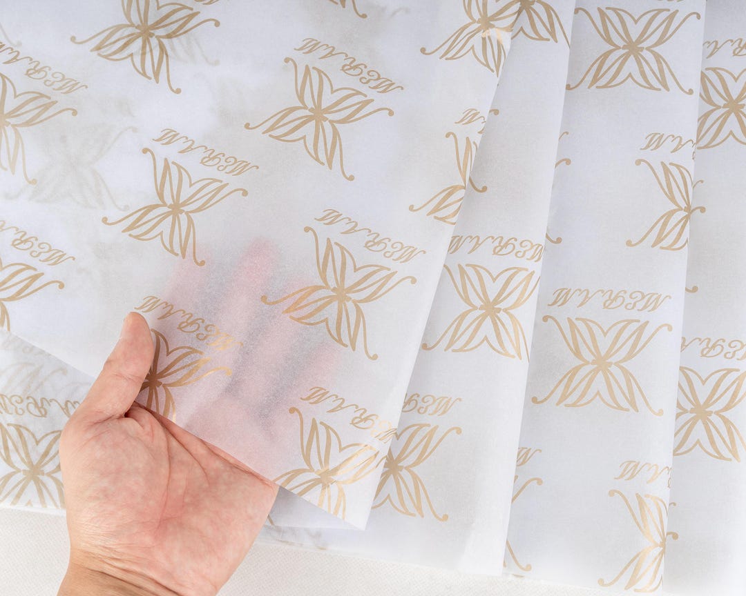 Custom Tissue Paper, Custom Logo Wrapping Paper, Personalized Tissue ...