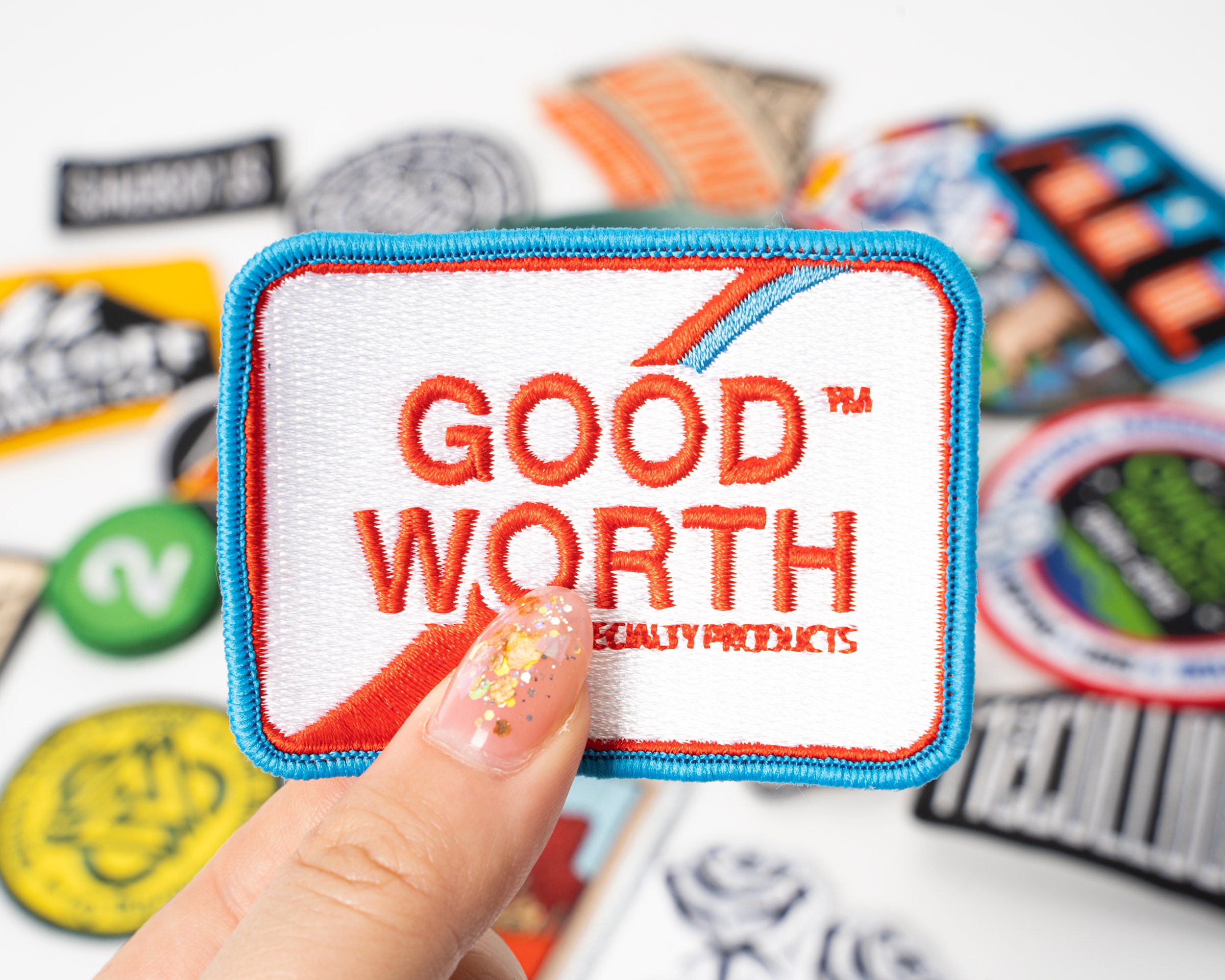 Embroidery Patches, Iron-on Patches, Various Models Fabric Iron-on ...