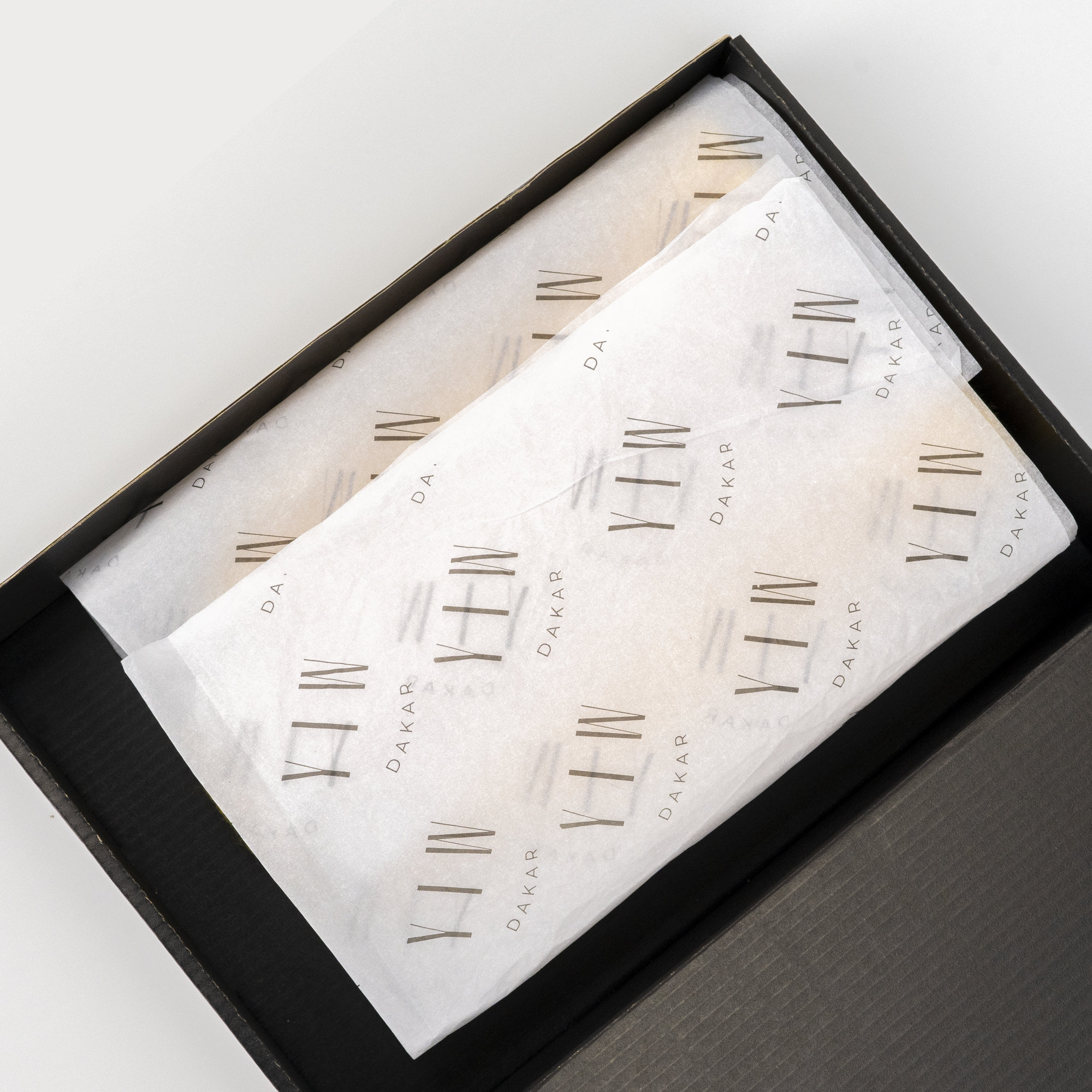 500pcs Custom Tissue Paper Sheets White Small Business Logos Holidays