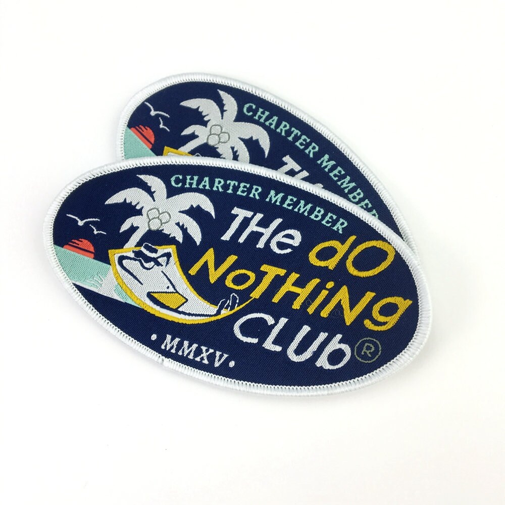 50pcs Custom Clothes Patch Design Woven Patches DIY Woven - Etsy