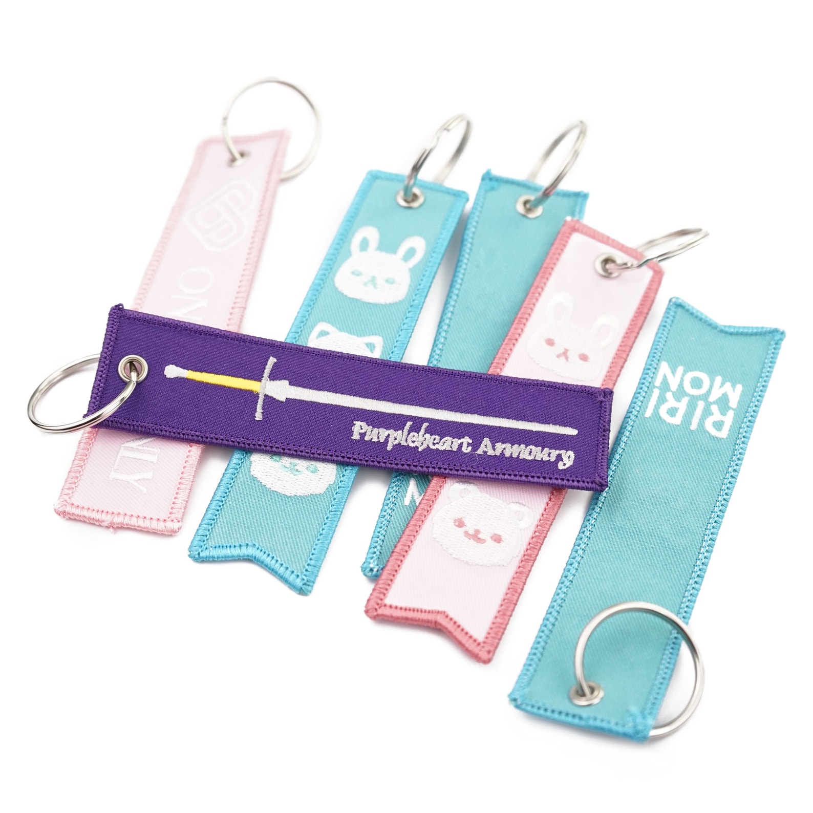 100 Flight Keychains Flight Tag Embroidered Luggage Tag - Etsy