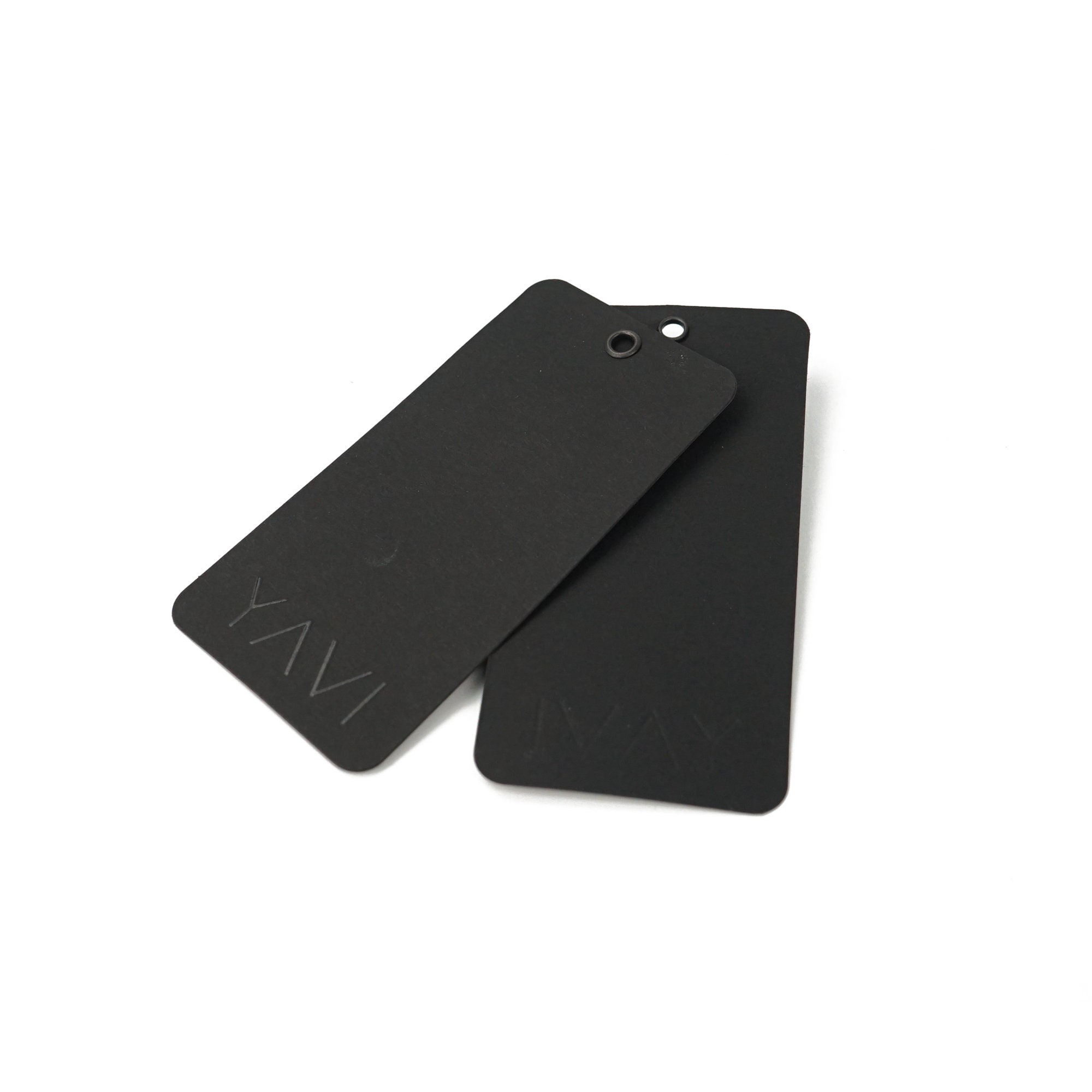 300pcs Custom Hang Tags, UV Black Clothes Hang Tags, Bag Hang Tag ...