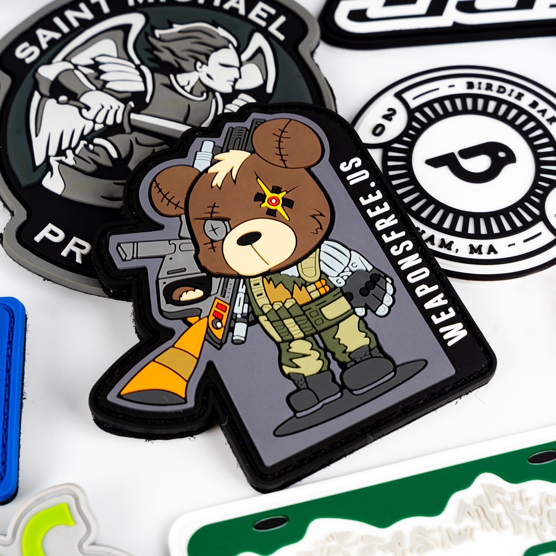 Custom 2D/3D Rubber Patch With Logo, PVC Badges, Wholesale PVC Patch ...