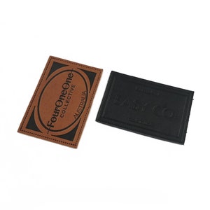 Pu Leather Label, Jeans Patch, Jeans Label, Patch Leather, Embossed ...