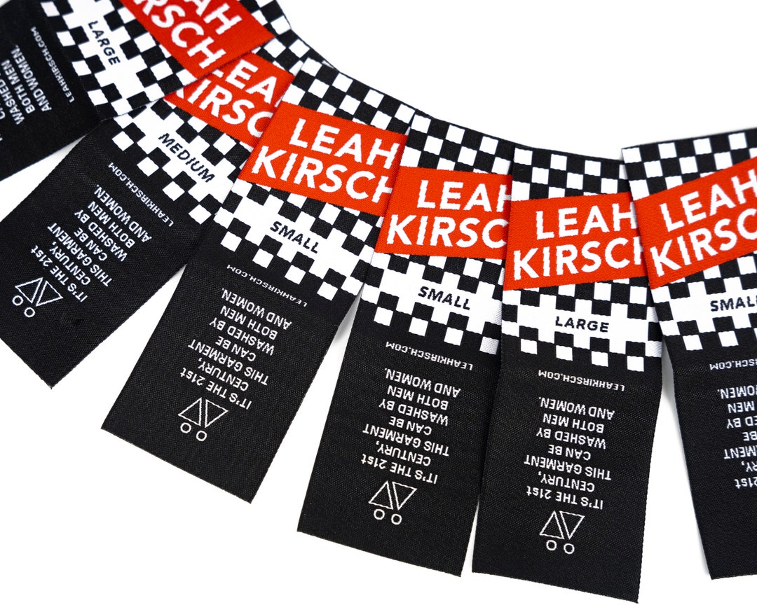 Cotton With Logo or Text Sewing Accessories Label, Tags for Knitted ...