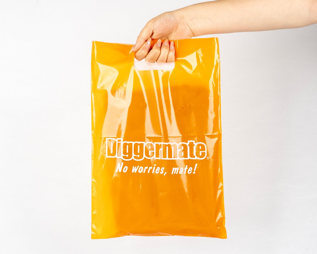 100pcs Custom Die Cut Handle Bags, High Quality Bag With Handle ...