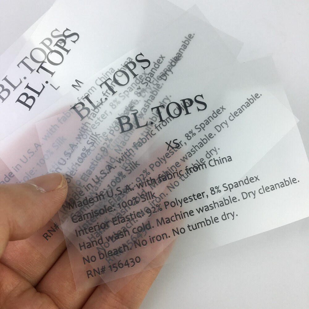 Heat Transfer Label Custom Iron on Decal Customizable Text - Etsy