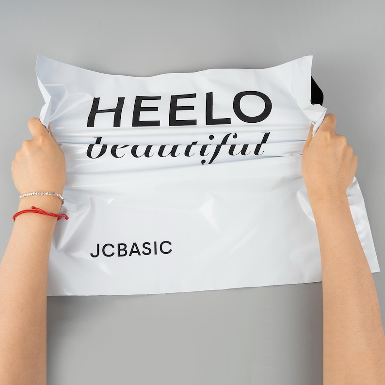 50-1000pcs Bulk Custom Poly Mailers - Logo Printed Shipping Bags ...