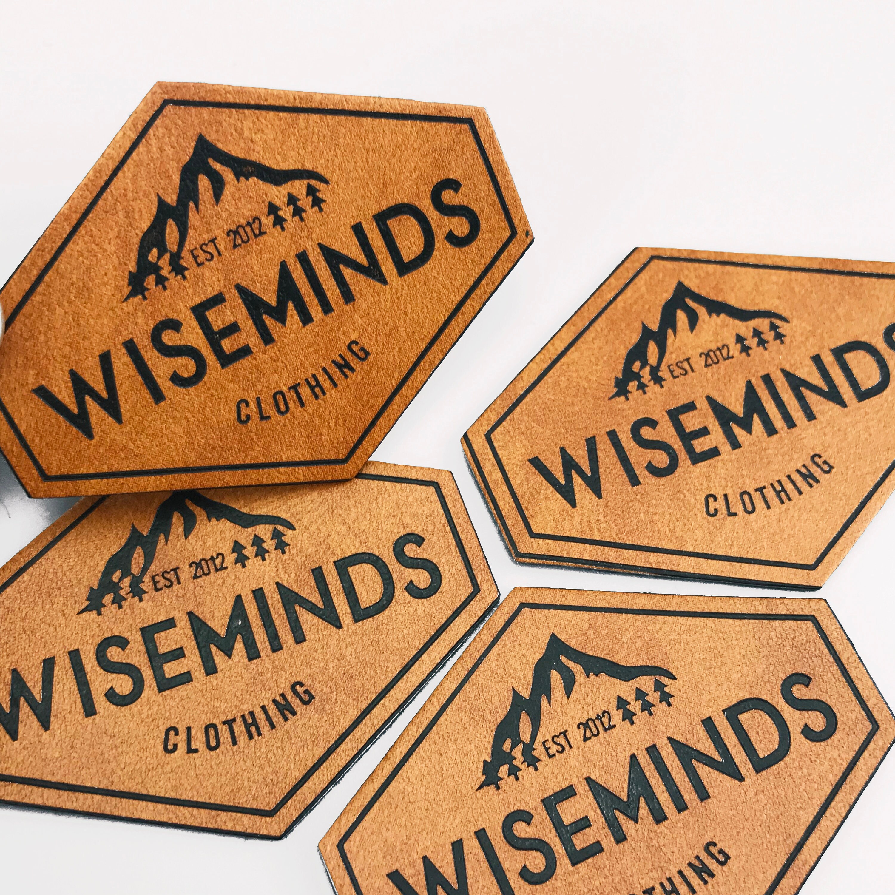 Sewing & Fiber Craft Supplies & Tools Pu Patch Labels Leather Patch ...