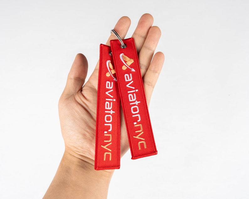 25pcs Custom Embroidery Key Chains, Custom Key Tags, Custom Keychain ...