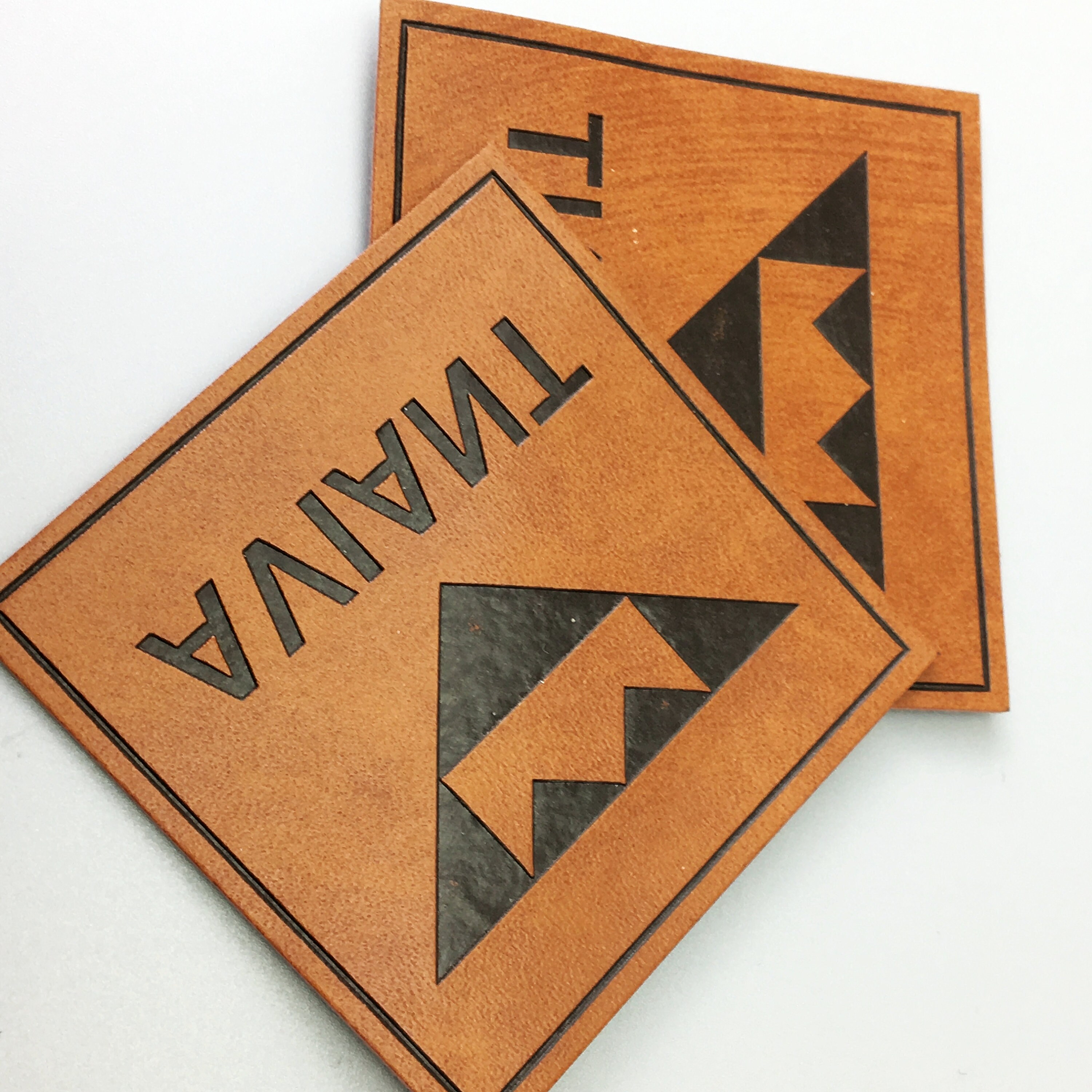 100 Pu Patch Leather Jacket Pu Label Pu Patches Leather | Etsy