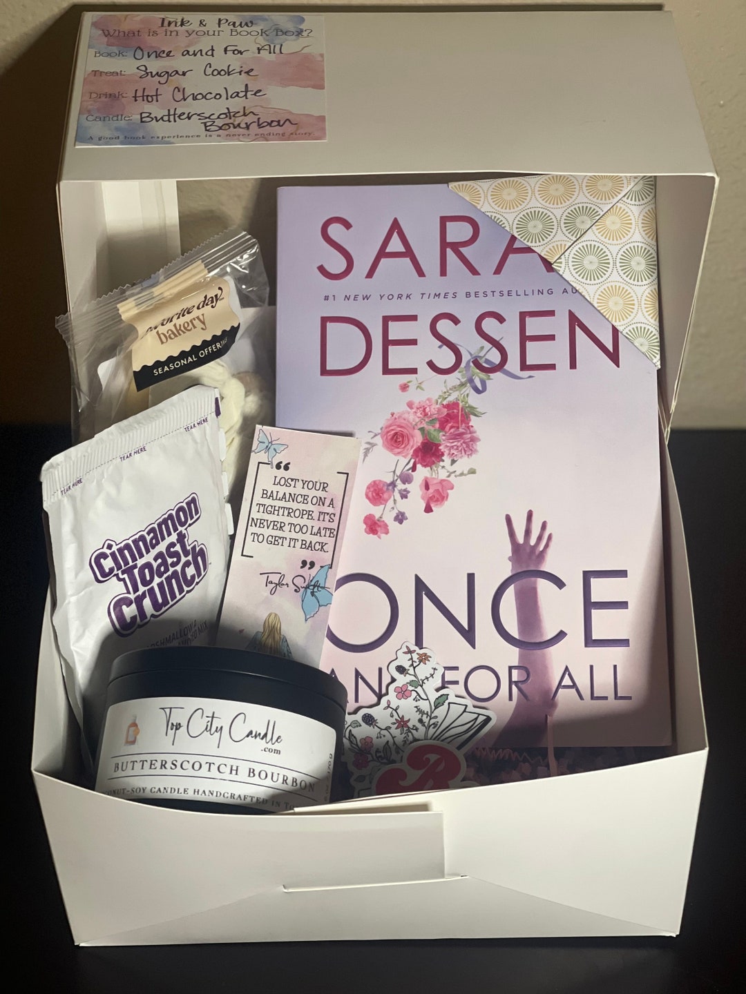 Custom Book Box - Etsy