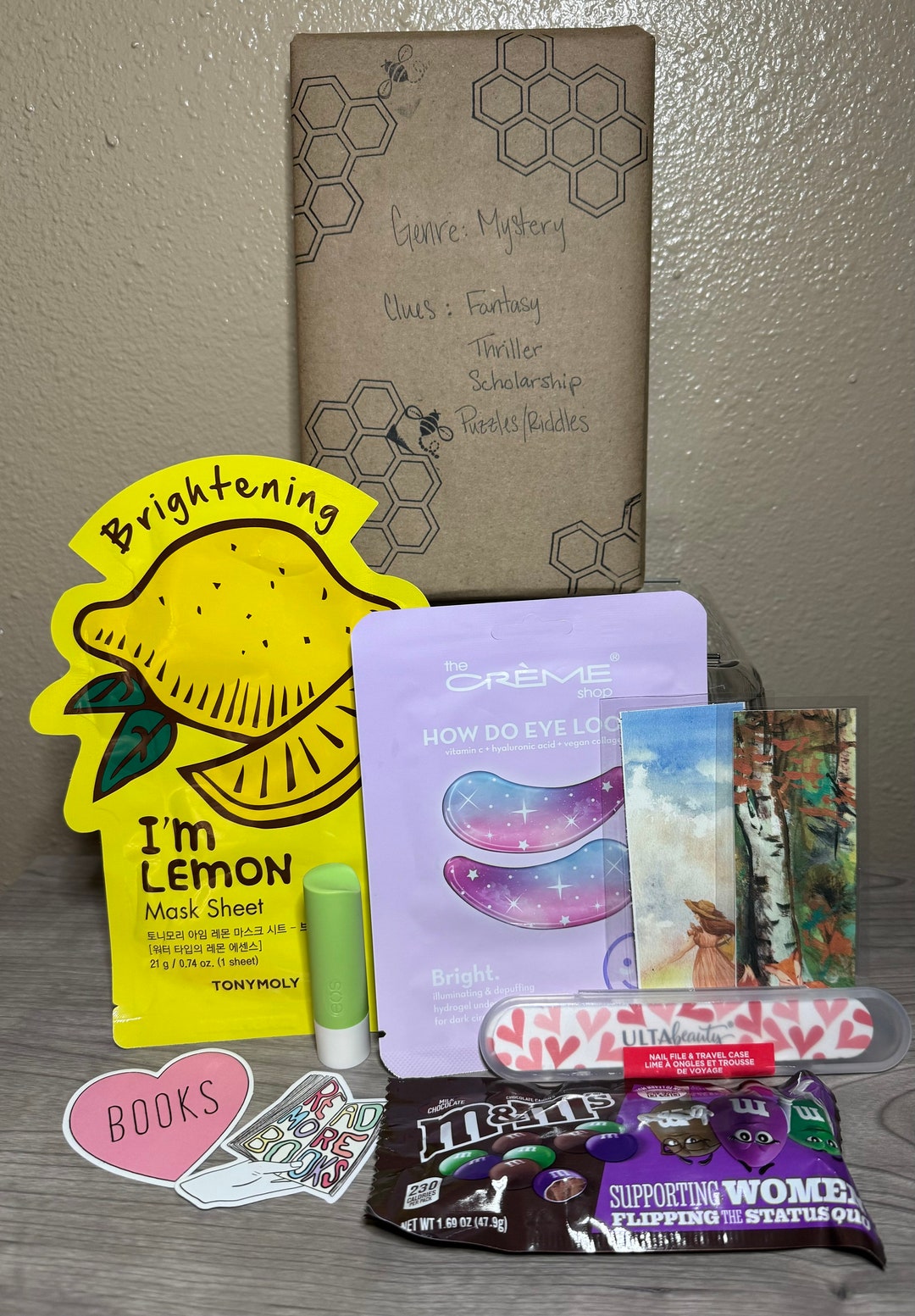 Self Care Book Box - Etsy