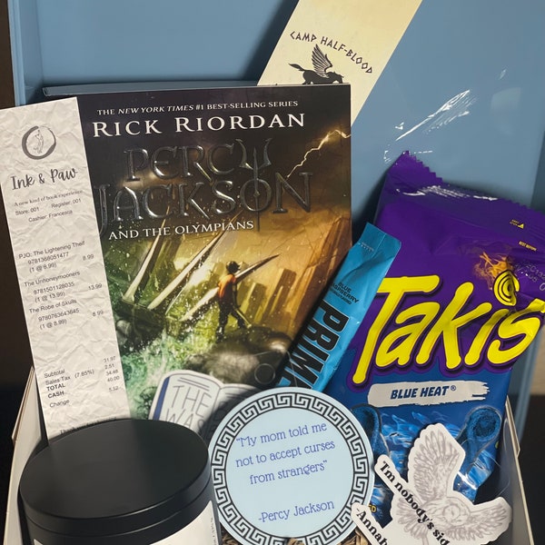 Percy Jackson Bookmark - Etsy